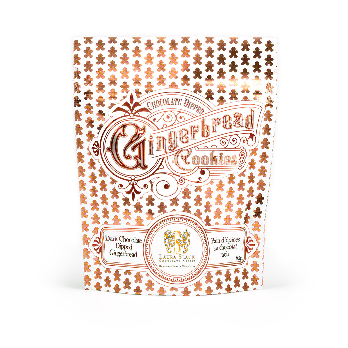 Dark Chocolate Covered Gingerbread Men – Laura Slack Chocolate Artist